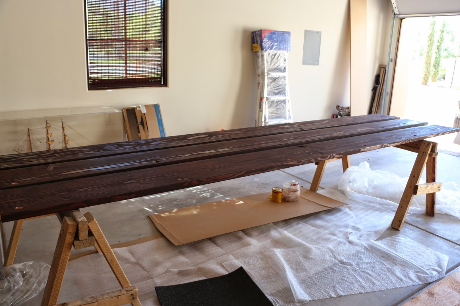 Dusty Coyote: Pipe & Plank Bookshelf