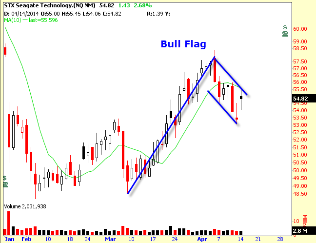 Bull Flag Signals