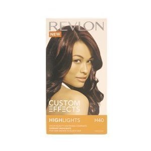 Revlon Custom Effects Hair Highlights Currant for Dark Brown to Black ...