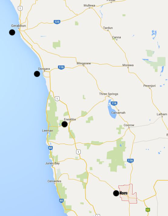 thoughts & happenings: On the way to Moora, Western Australia