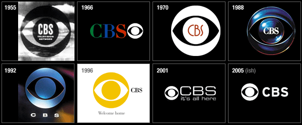 History of All Logos: All CBS Logos