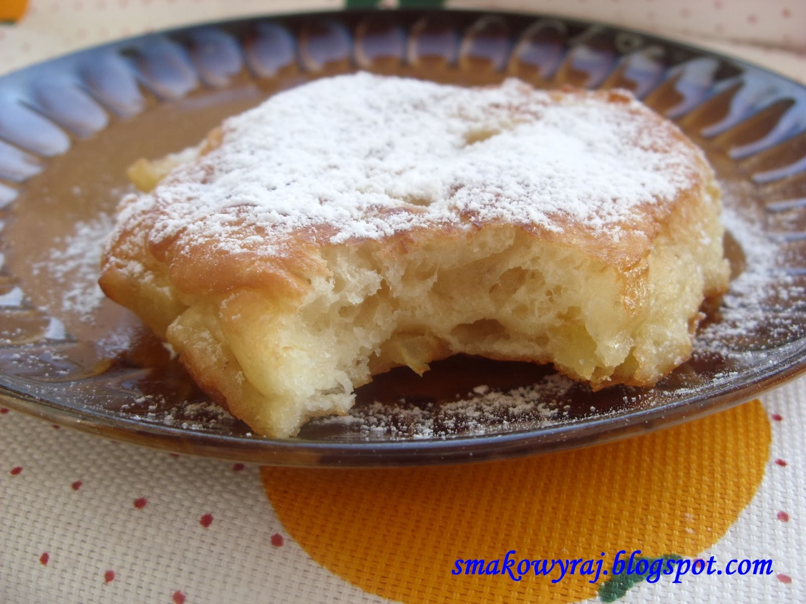 Smakowy Raj - blog kulinarny: Drożdżowe racuszki z jabłkami siostry Anieli