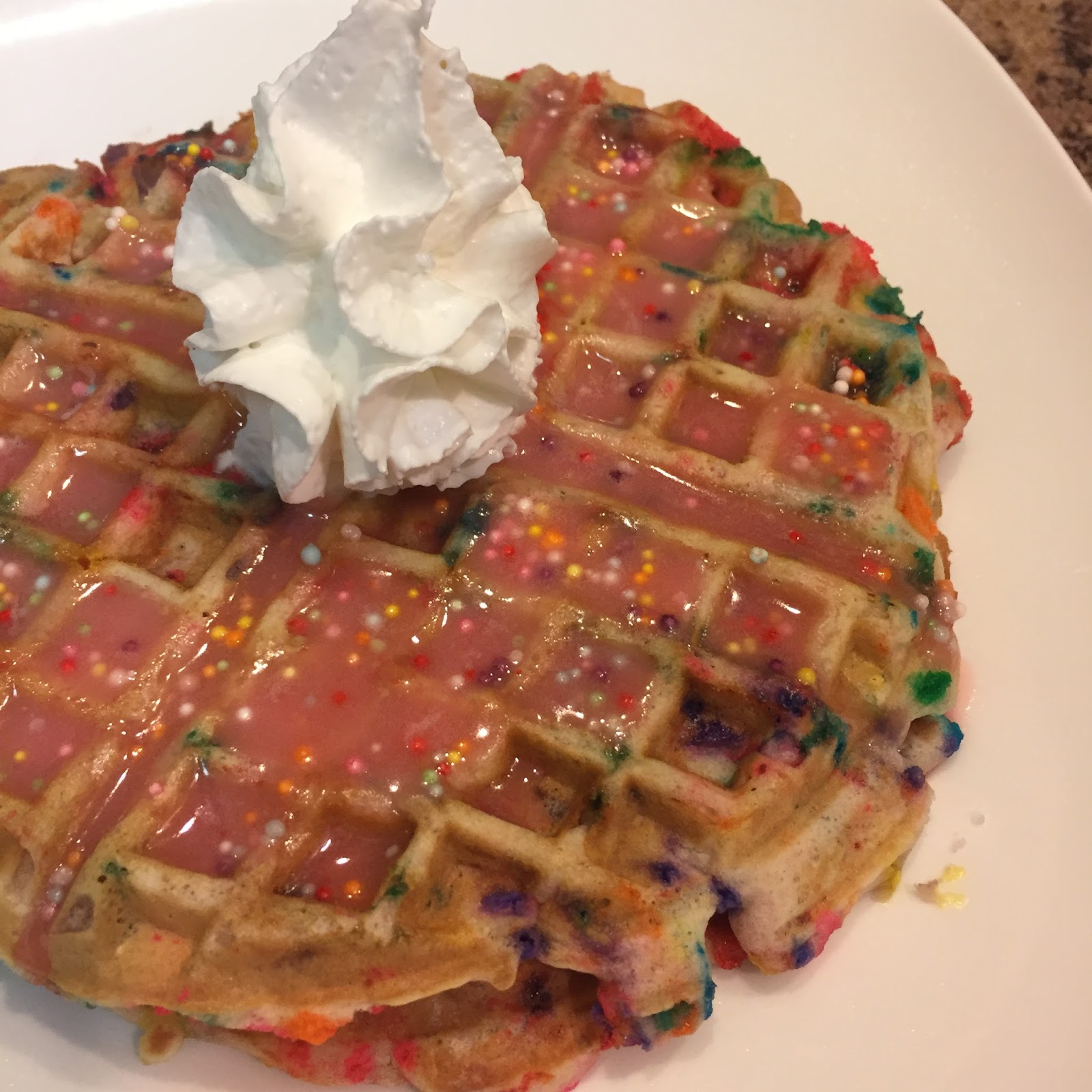 Funfetti Waffles