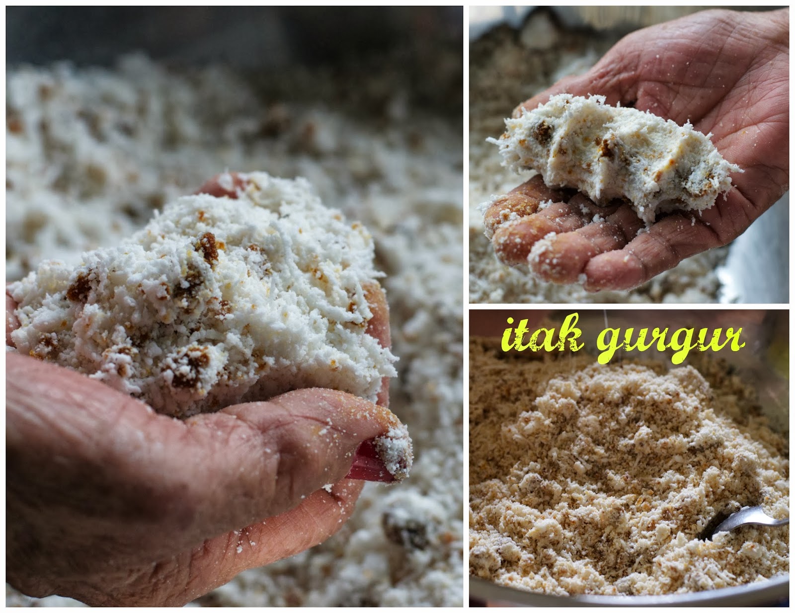 Indonesian Medan Food: Ombus - Ombus / Pohul- Pohul / Itak Gurgur