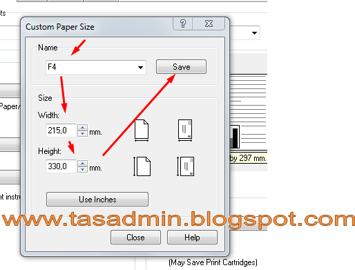 Cara Menambah Ukuran Kertas F4 Pada Printer