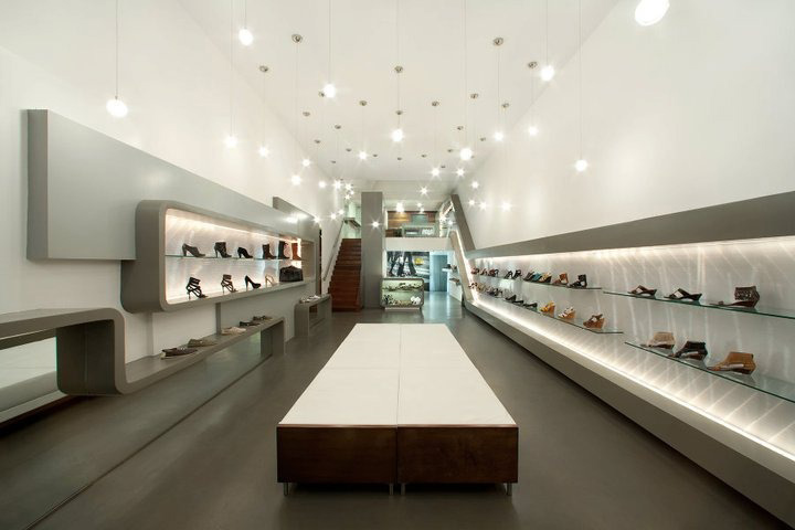 City Lighting Products Blog : Shoe Store Lighting That Inspires