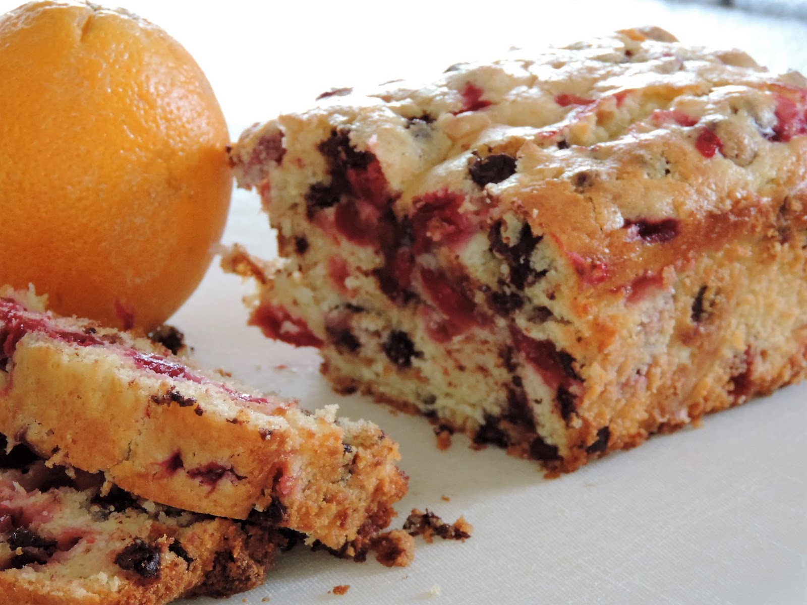 Maman Mélanie cuisine: Pain choco-canneberge et orange