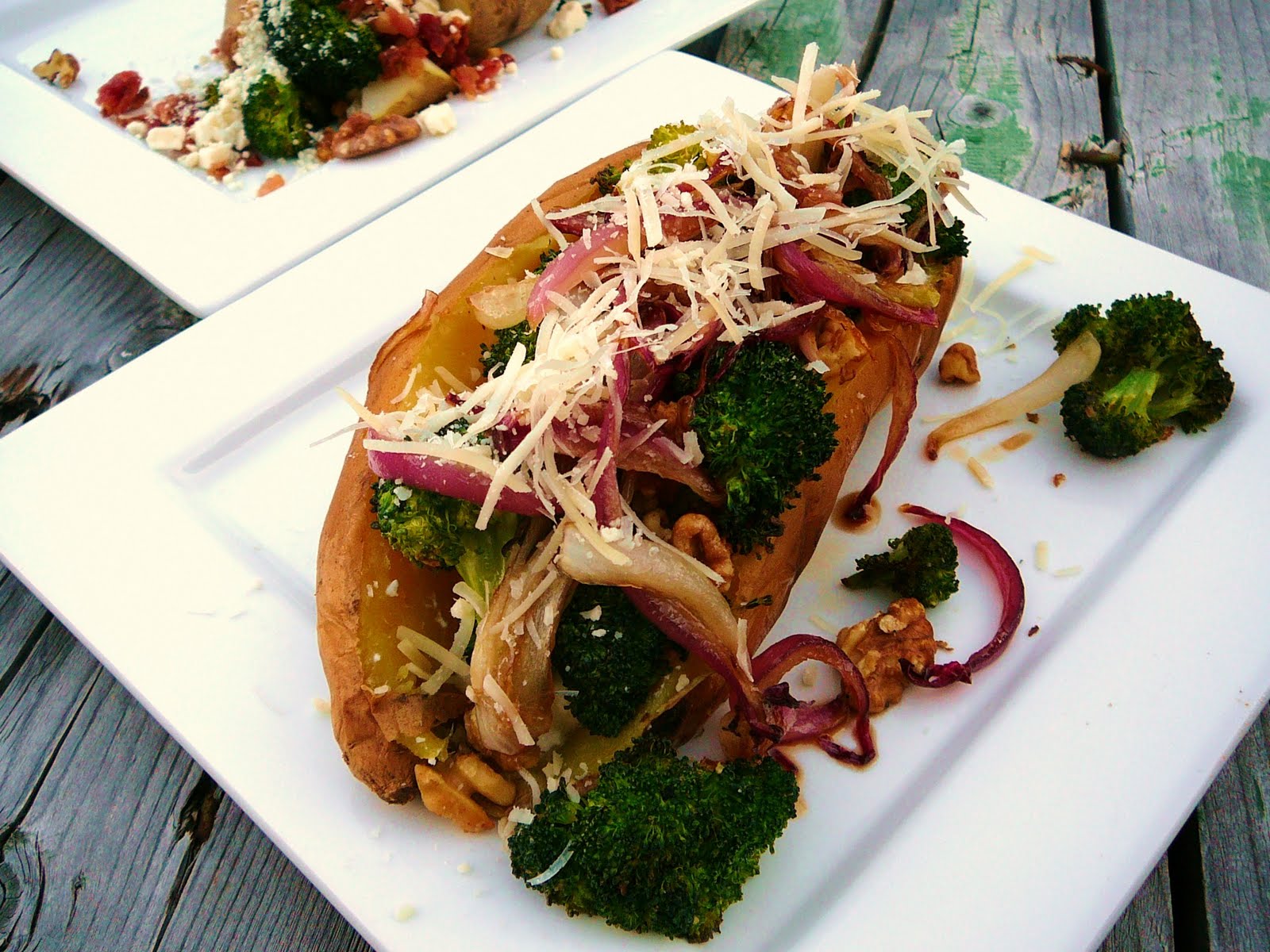 Eighty Twenty: 80--- Gourmet Broccoli and Cheese Baked Spud