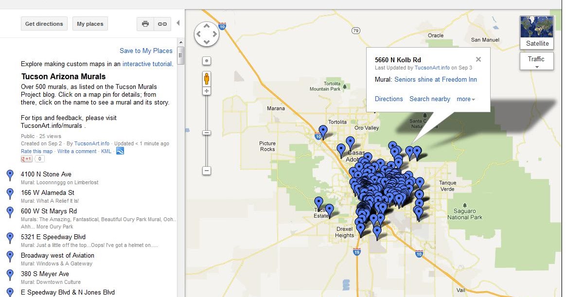 The Tucson Murals Project: Mural map and mural tours are online!