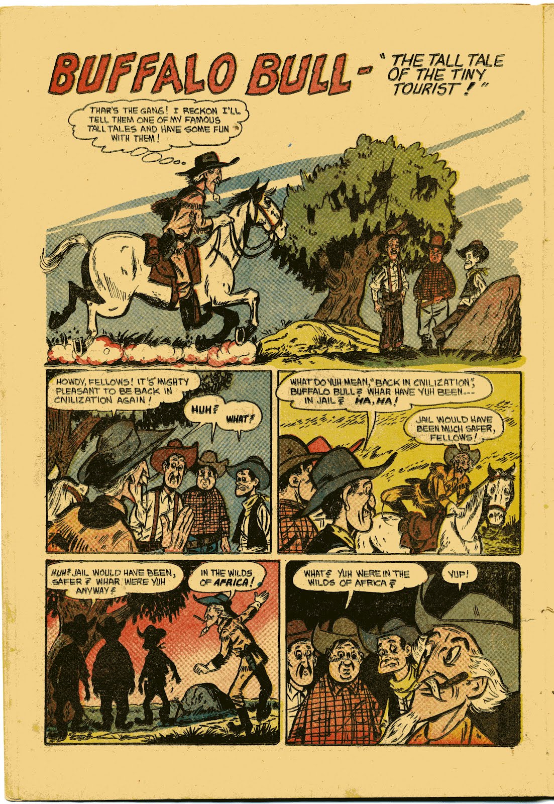 Pellucidar Offerings 4: Tiny Tourist Buffalo Bull Tale