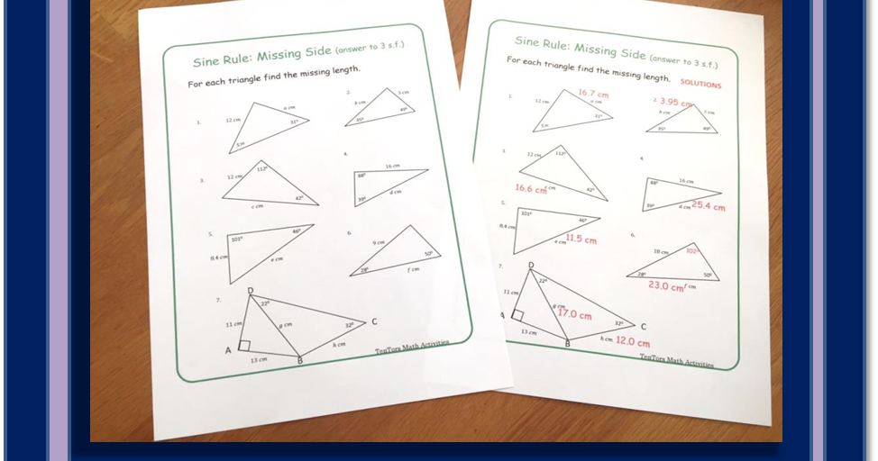 ~ TenTors Math Teacher Resources