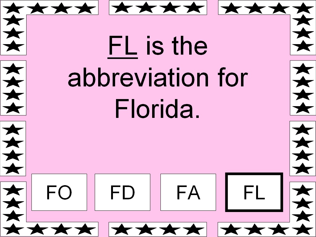 Student Survive 2 Thrive: American State Abbreviations - Part 5 of 5