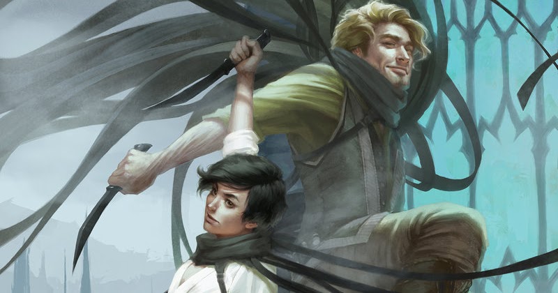 The Geeky Nerfherder: #ArtOfTheDay: 'Mistborn: Vin and Kelsier' by Djamila Knopf