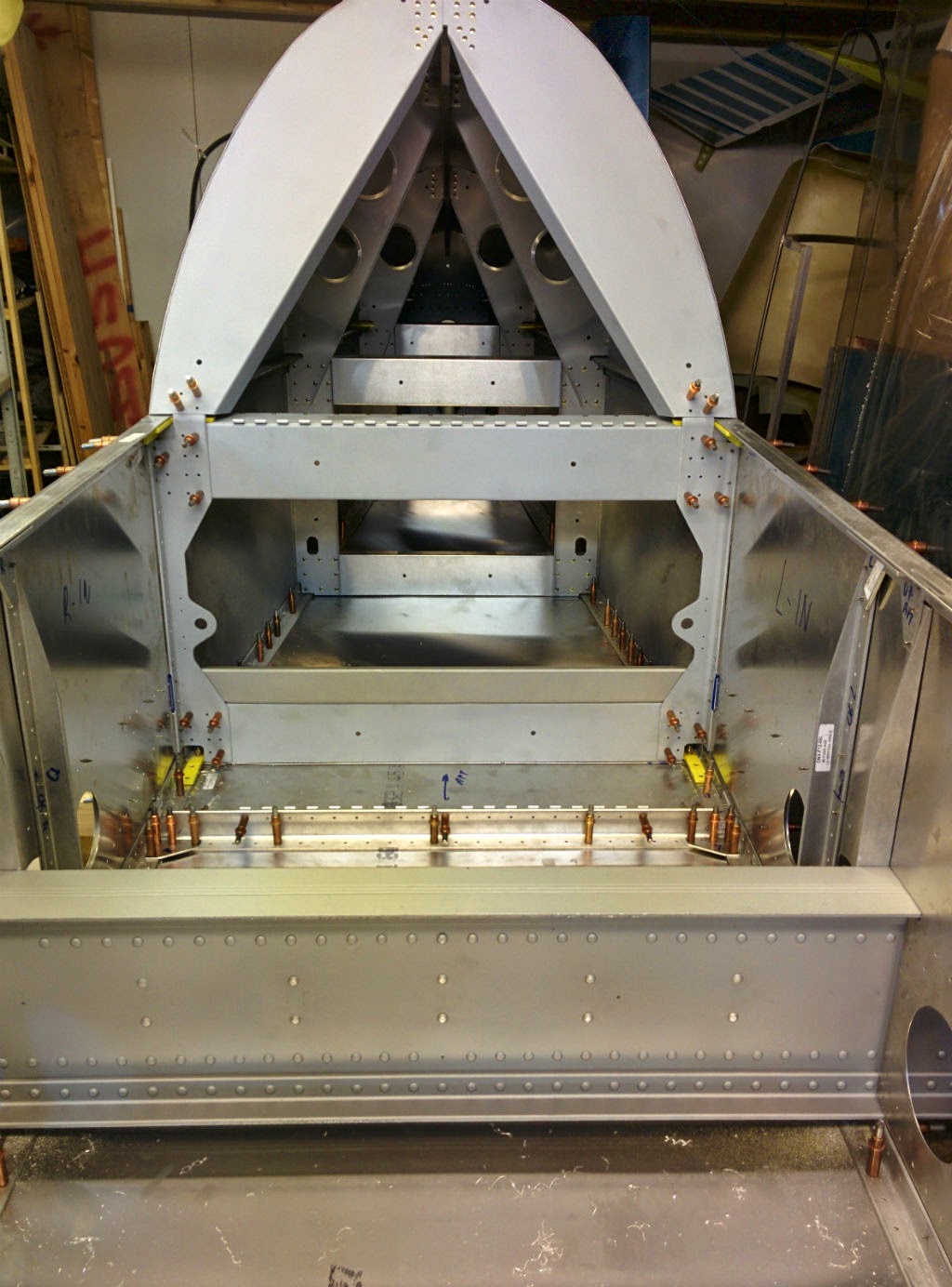 Onex build log: Fuselage, spars