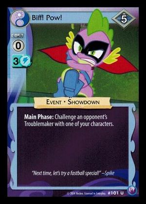 MLP Biff! Pow! CCG Cards | MLP Merch