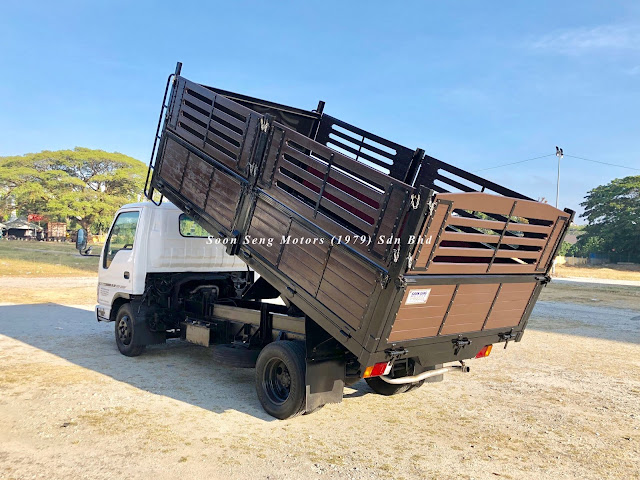 KEDAI LORI KELANTAN - RECON ISUZU NPR71L TIPPER KAYU