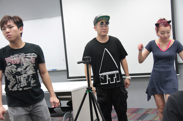 With the hosts , Billy Yuen & Jocelyn Wee ! ♥