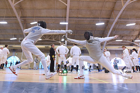The Trident: USNA Fencing Team Takes on Alumni
