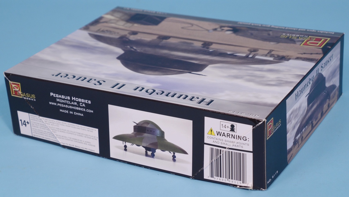 Pegasus 1/144 German Haunebu II Saucer 9119 Toys & Hobbies tebgk Models ...