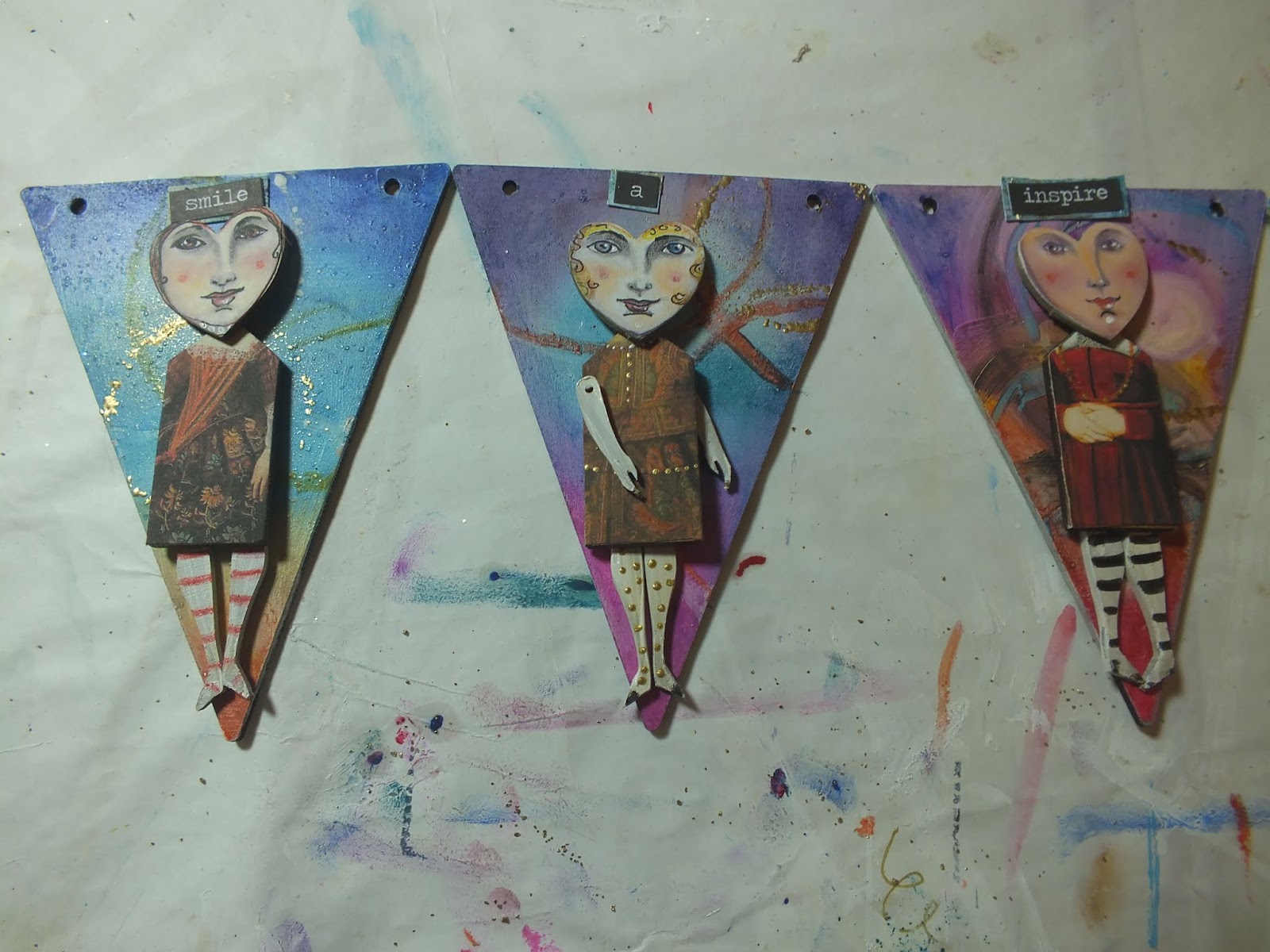 Calico Craft Parts: Encourage your Creative Soul, Calico Banner - Julie ...