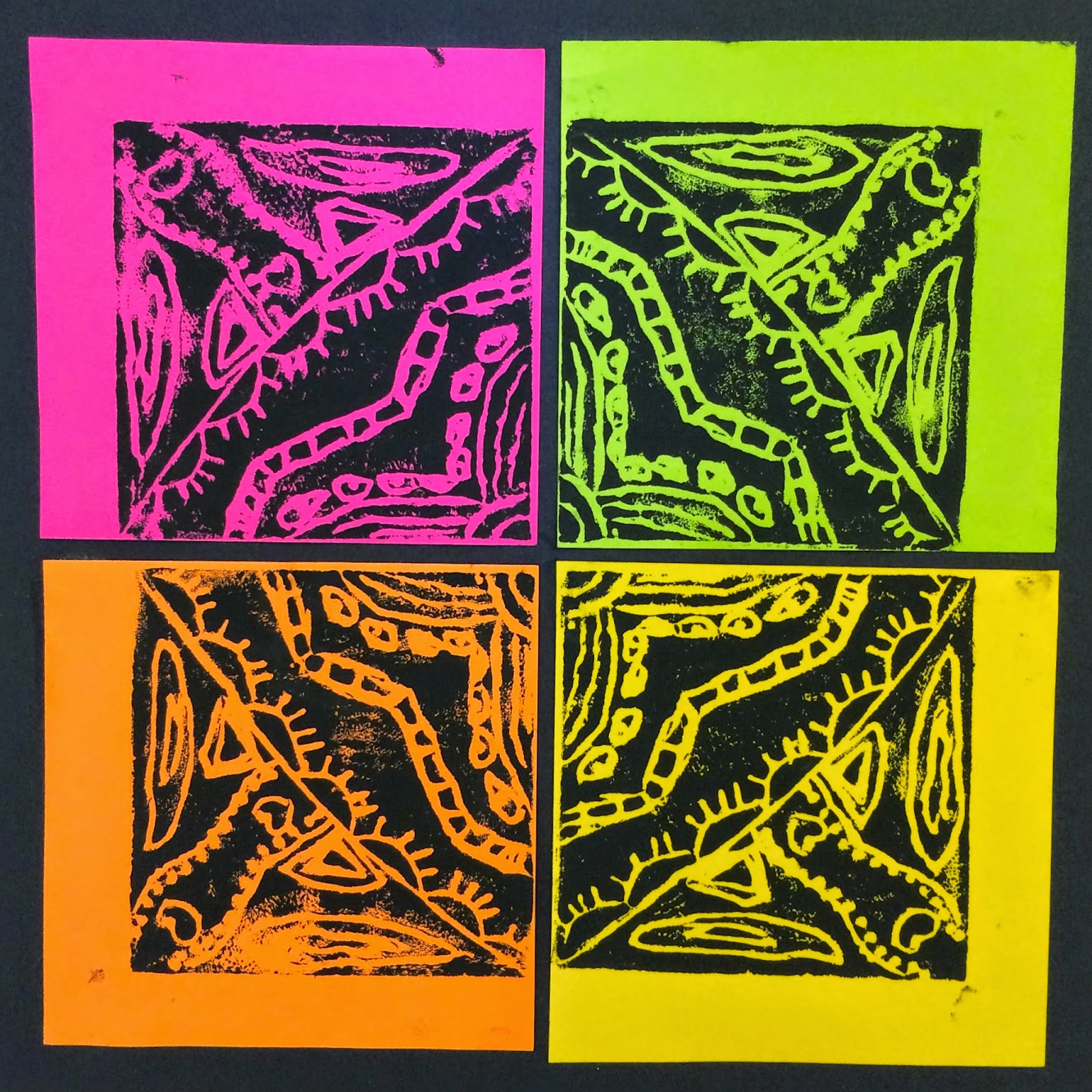 Art Talk @ CRES: Radial Design Monoprints