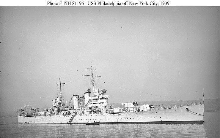 Naval Warfare: USS Philadelphia (CL-41)