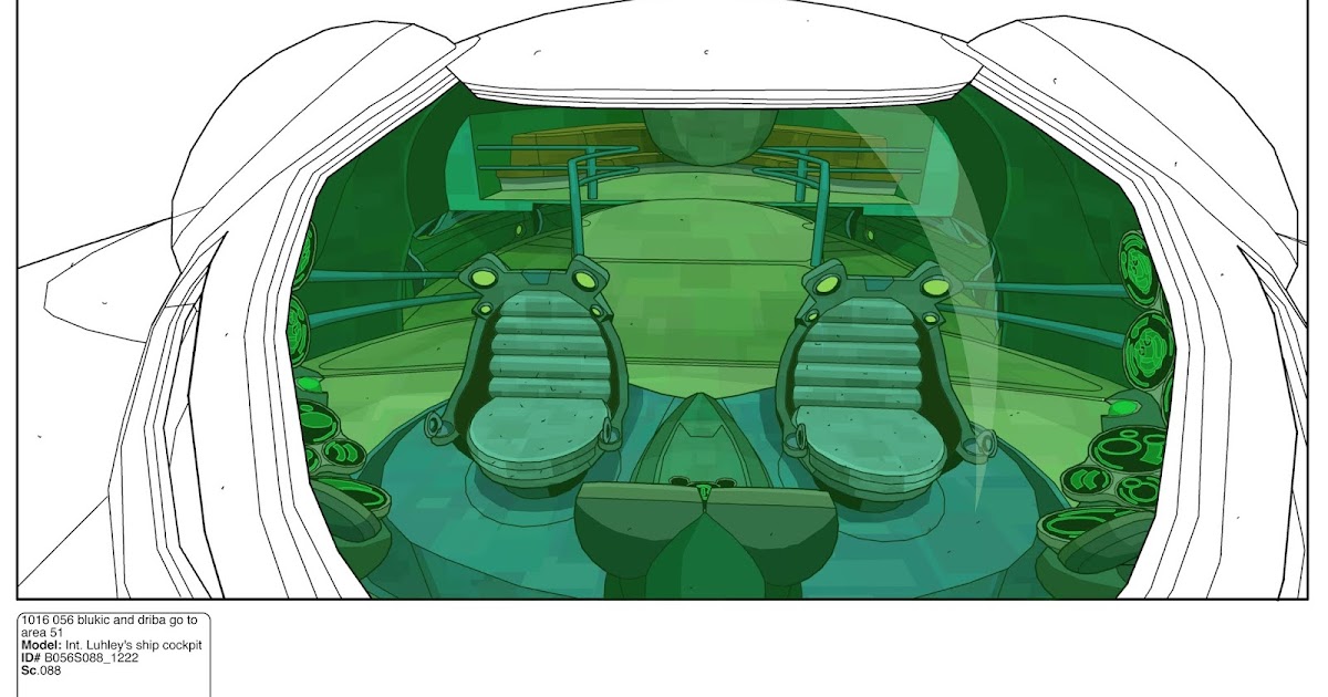 Alex's Portfolio: Ben 10 Omniverse space ships
