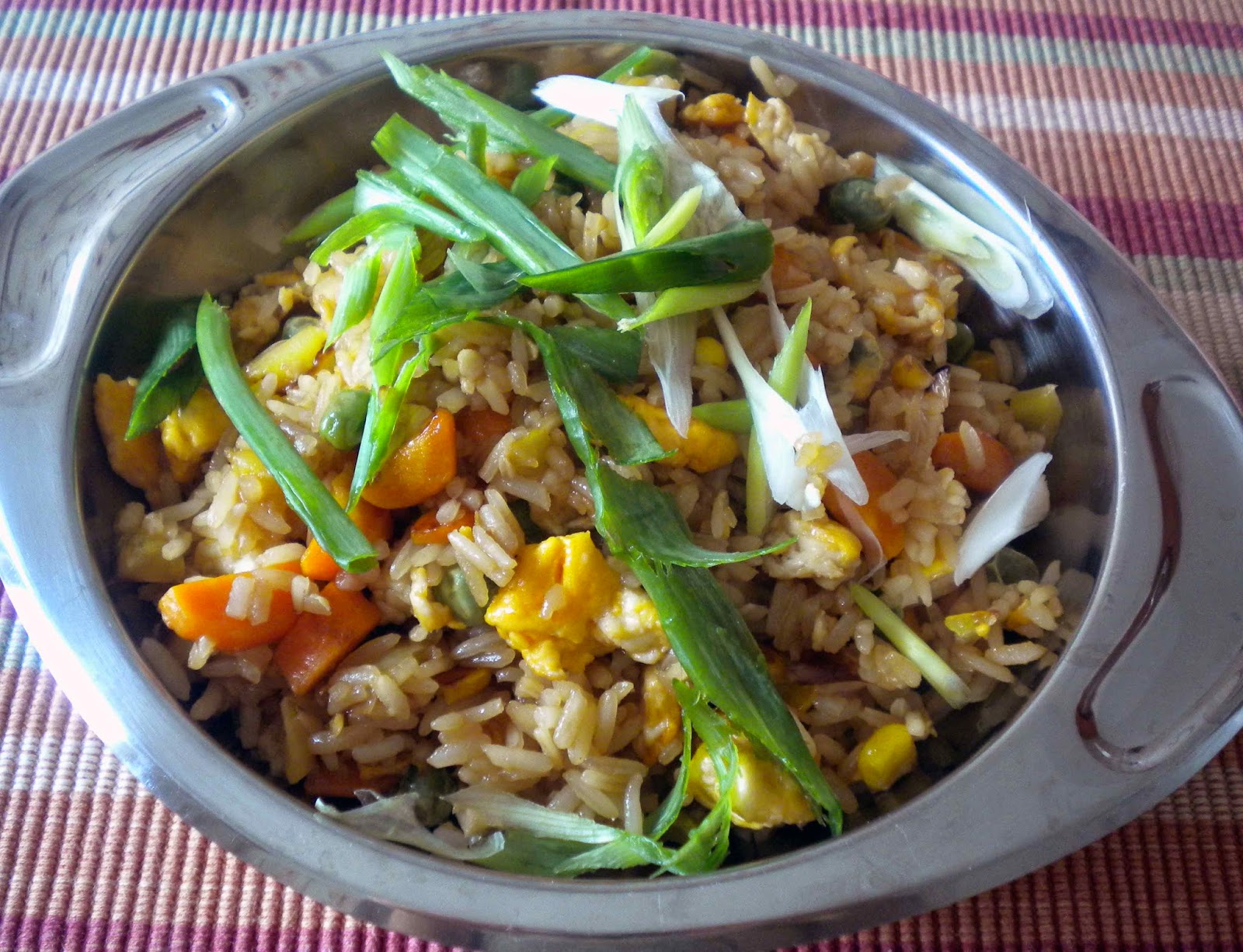 Shogun's Kitchen: CHOW FAN ΜΕ ΛΑΧΑΝΙΚΑ (菜炒饭)