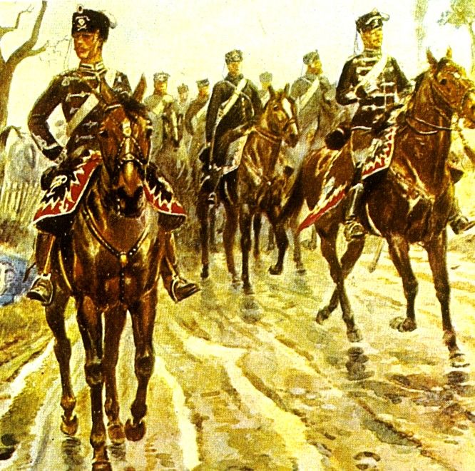 Ed M's Wargames Meanderings : PRUSSIAN 1st LEIB HUSSARS (NORTHSTAR 28MM)