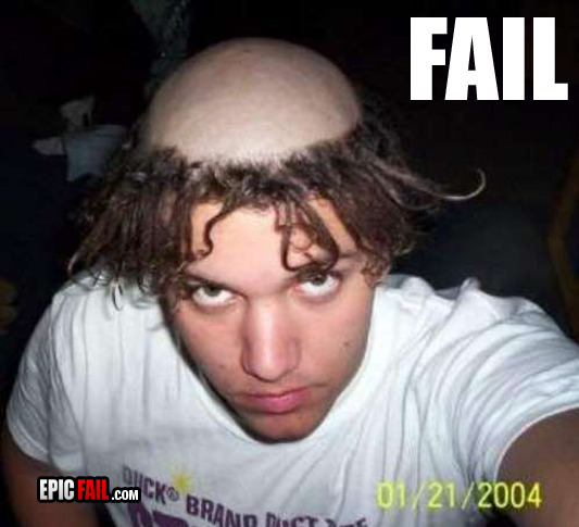 Too Much Crap Not Enough Shovels: 19 Epic Hairstyle Fails!!!
