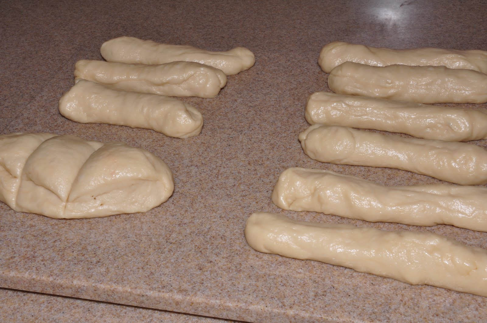 The Changeable Table: Bread Cones - tubular sandwiches