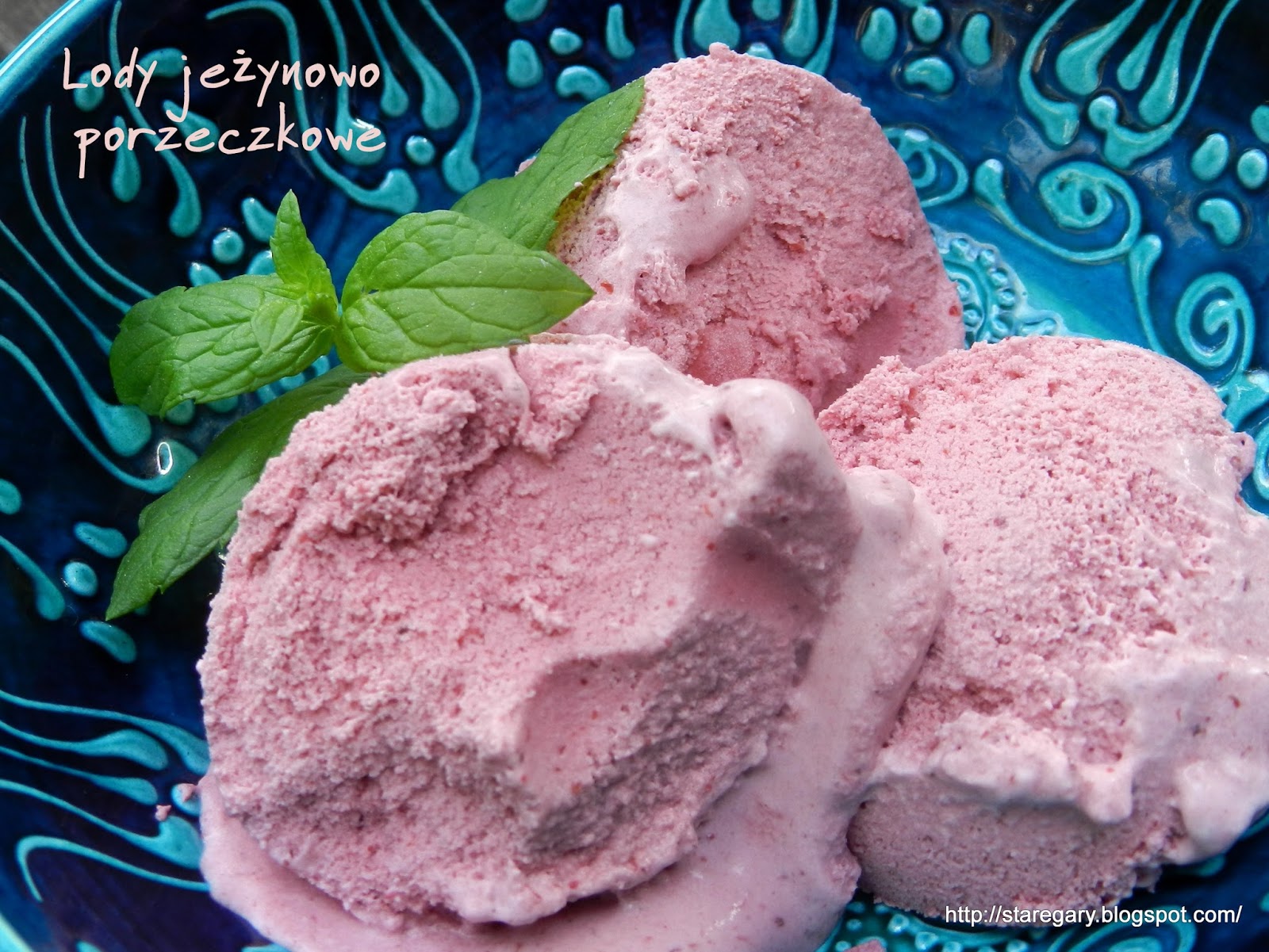 Lody jeżynowo porzeczkowe | Stare Gary