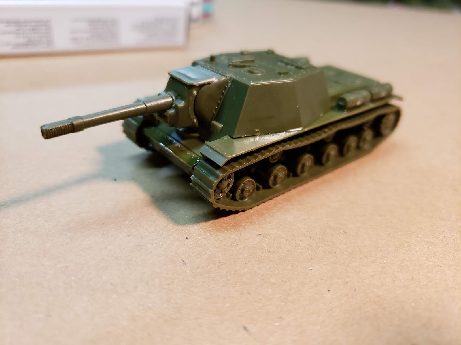 Anton's Wargame Blog: Zvezda 1/100 ISU-152