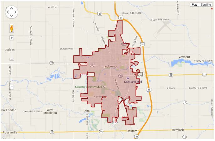 Earthly Harmony: Familiar Places: Kokomo, Howard County, Indiana