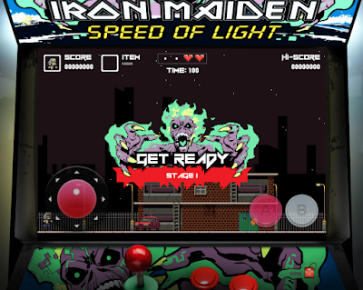 Iron Maiden "Speed Of Light" Arcade Game ☆ #Retrogaming #Arcade # ...