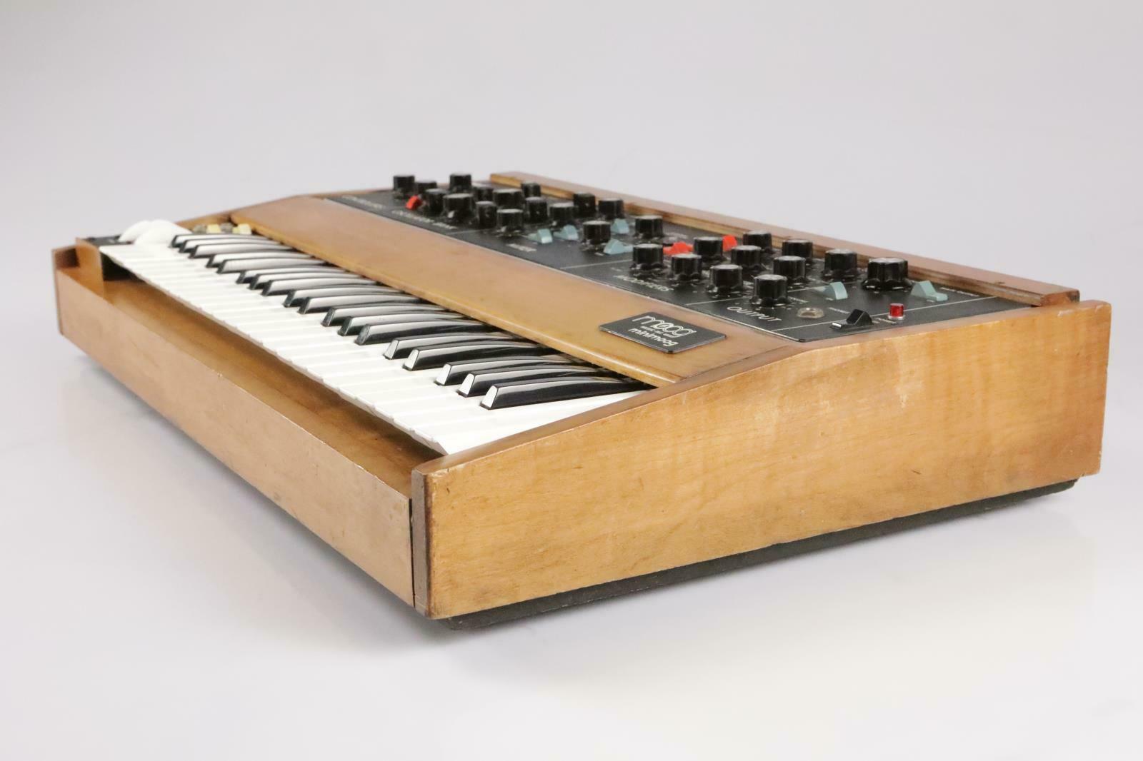 MATRIXSYNTH: Vintage Moog Minimoog Model D Keyboard Synthesizer SN 8633