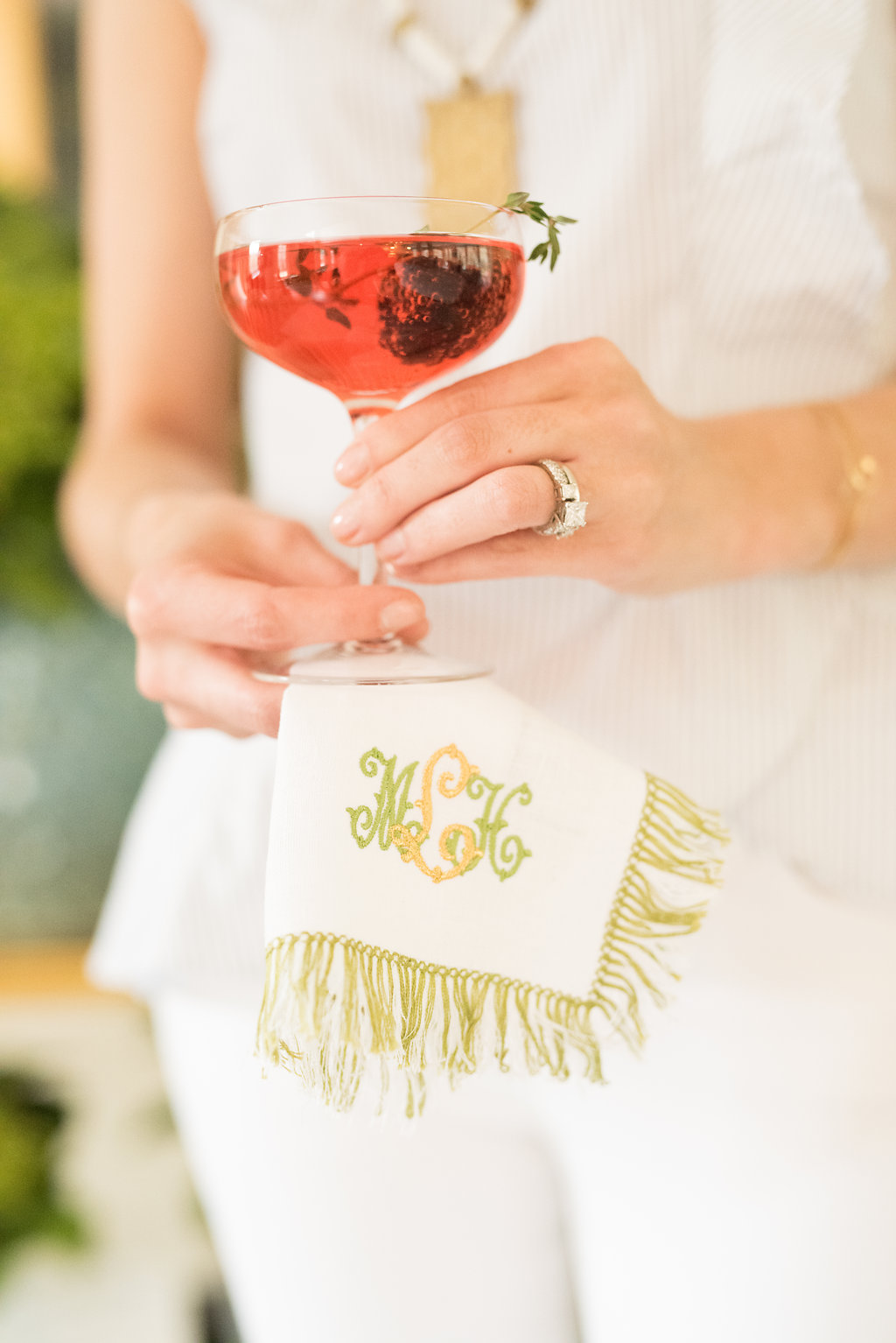 the pink clutch ...: Bar Cart Series No. 7 ... Lavin Label