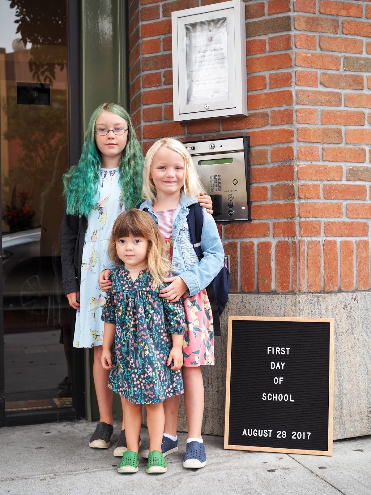 Little Hiccups: First Day of School 2017-18