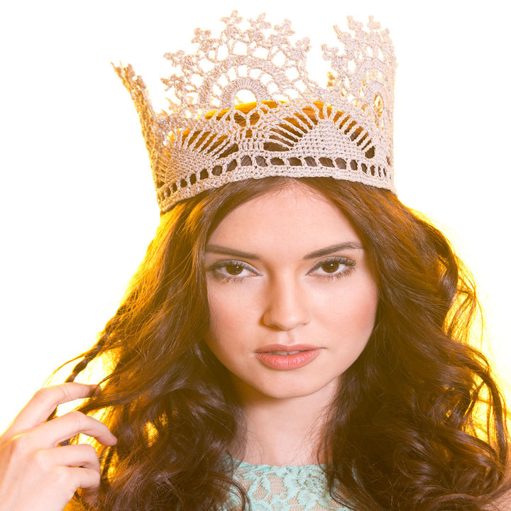Get Crafting!: How to block a crochet lace crown: Part 1