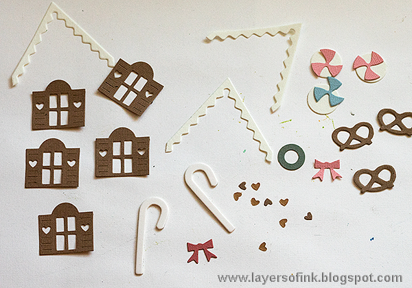 Layers of ink: Pastel Paper Gingerbread House Tutorial