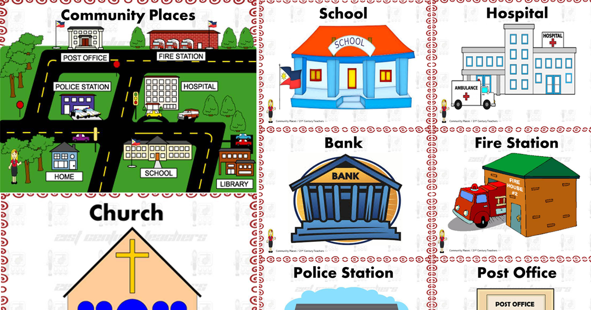 Community Places (Instructional Materials) Ready to Print - DepedClick