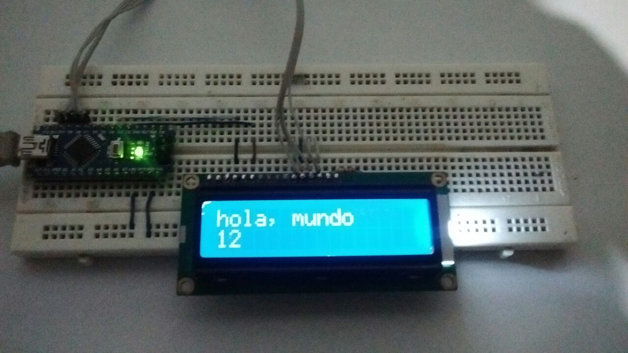 HOLA MUNDO CON LCD 16X2 Y ARDUINO NANO ~ ELECTRÓNICA INDUSTRIAL