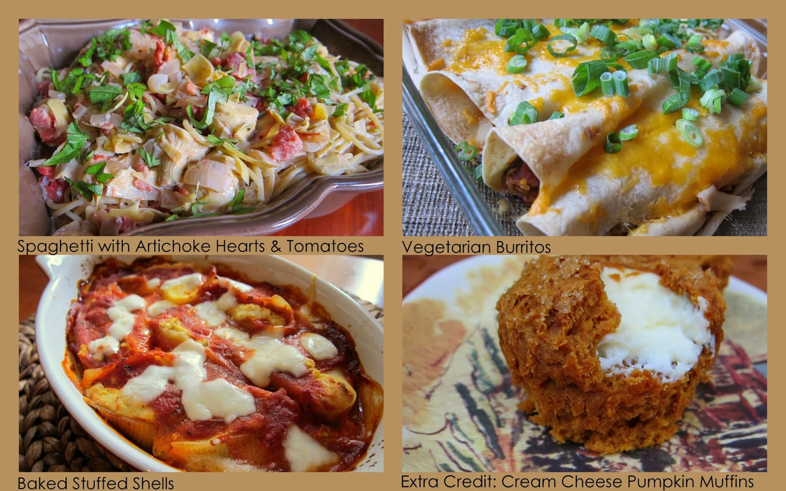 Easier Simpler Better: Meatless Wonder: Weekly Menu 11/5