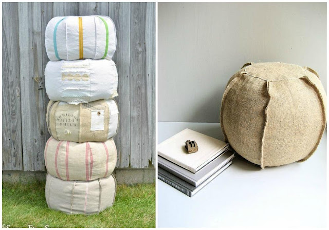 DIY to do with sack cloth - Diy Fun World