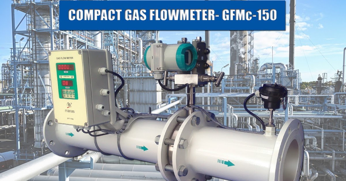 Compact Gas Flowmeter: GFMc-150 ~ manasmicro