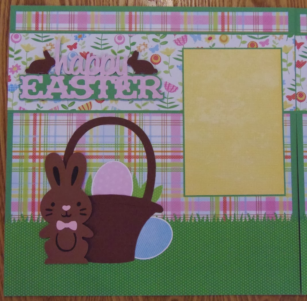 Craft with Bee: Easter Layout