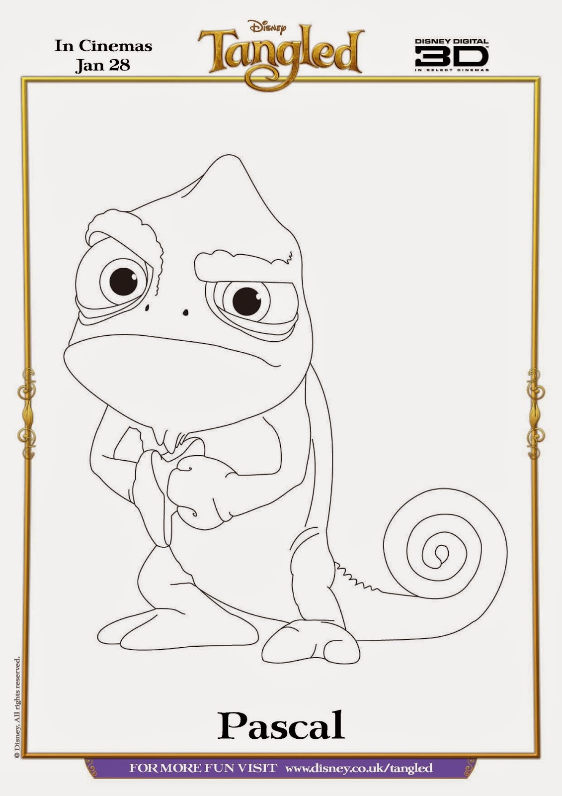 Tangled: Free Printable Activity Pack. | Oh My Activities for Kids!