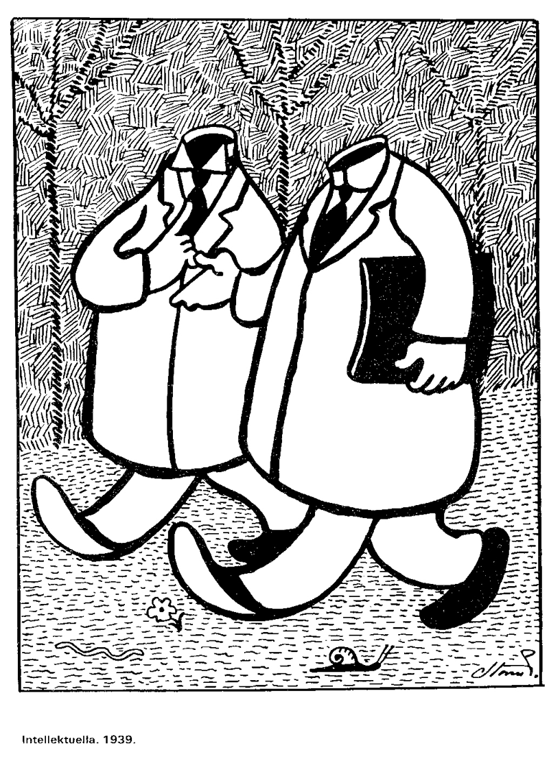 Björnbrum: Tre teckningar av Storm-P