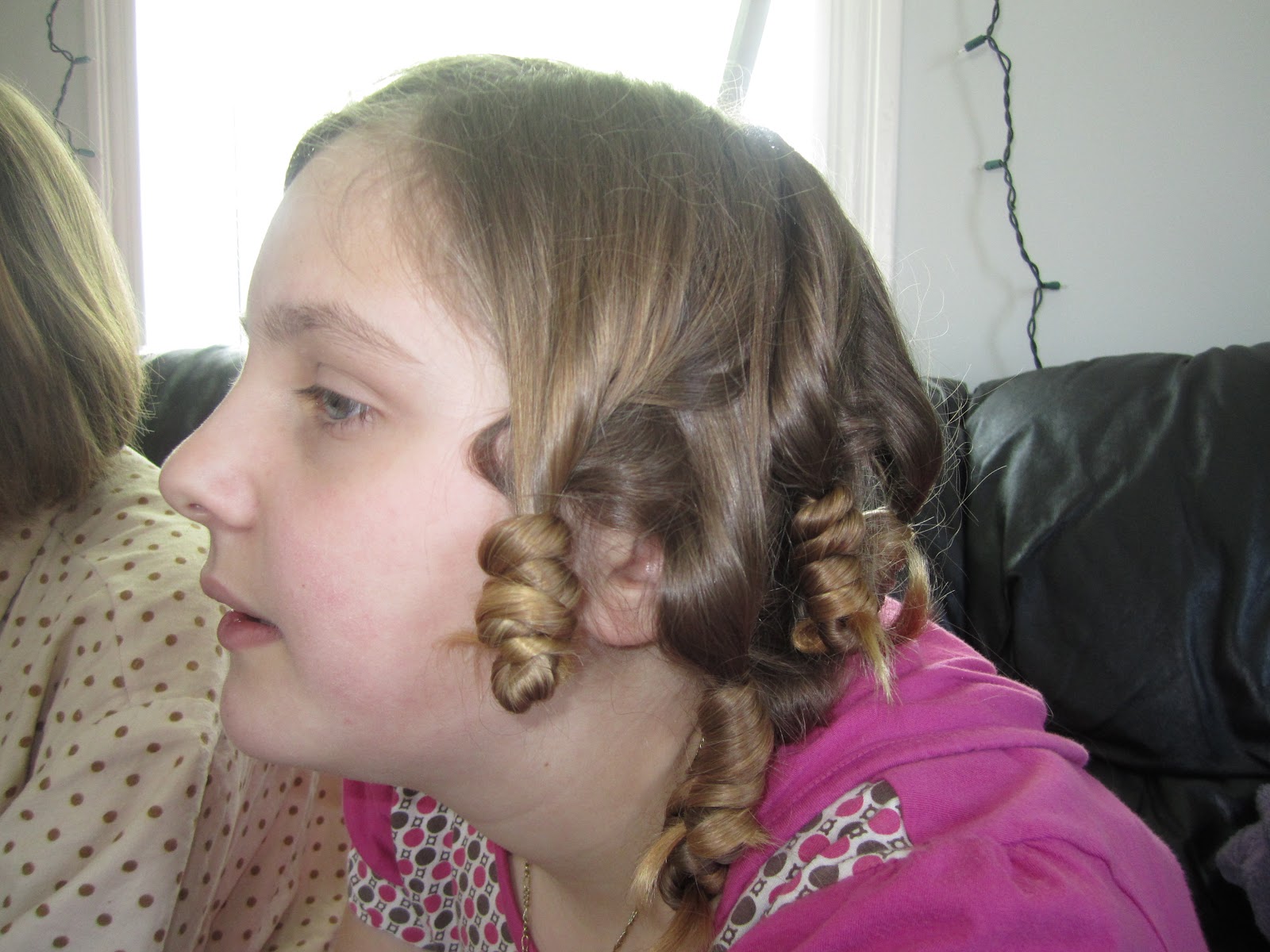 A crown of Jewels: Cocoon Curls make your hair curly