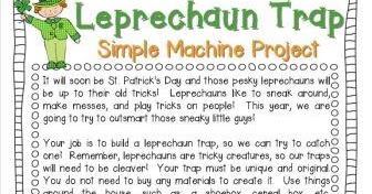 The Polka-dotted Teacher: Simple Machines and Leprechaun Traps